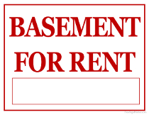 Printable Rental Signs - Print For Rent Signs